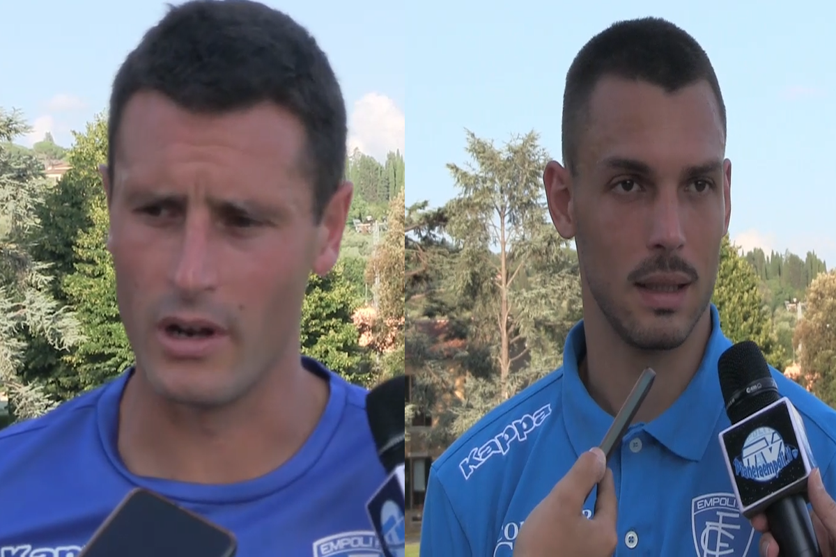 TV | Manuel Pasqual & Frederic Veseli nel dopo Empoli-ProVercelli ...