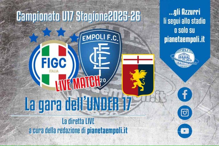 EMPOLI vs GENOA | LIVE MATCH semifinale U17 - PianetaEmpoli